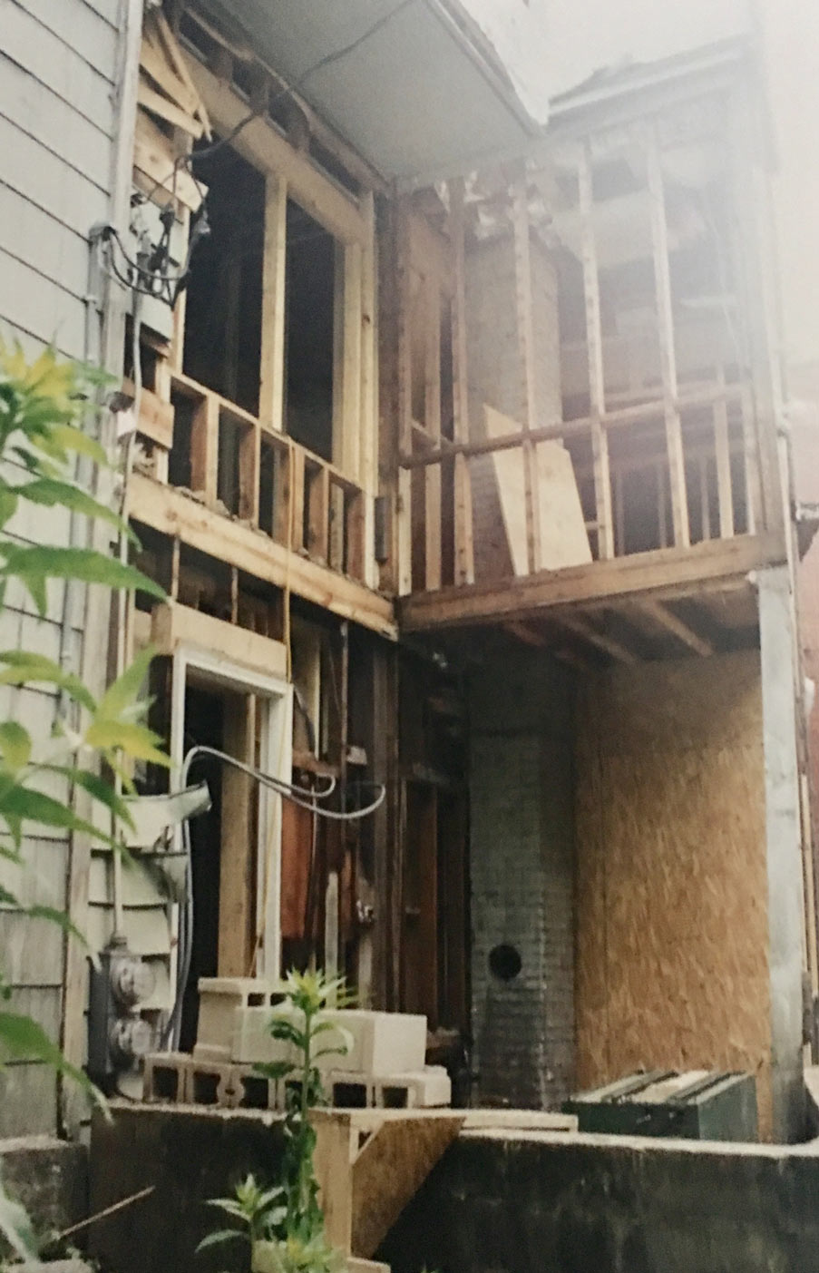 I Used My Hands on this Building. – Ellicott City Falls